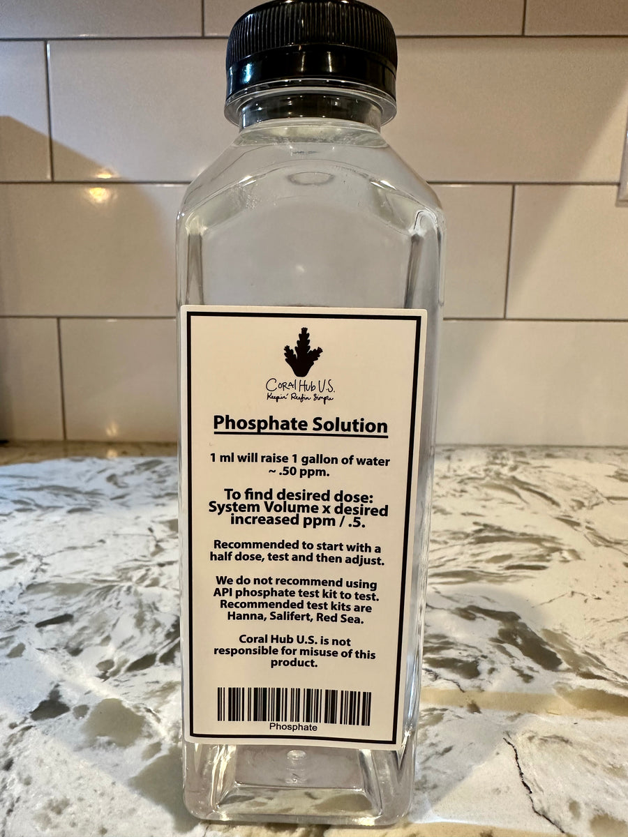 Phosphate Solution - 500 mL – Bulldawg Reef LLC